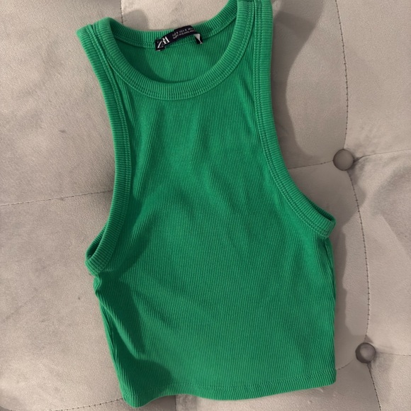 Zara | Tops | Zara Cropped Tank Top | Poshmark